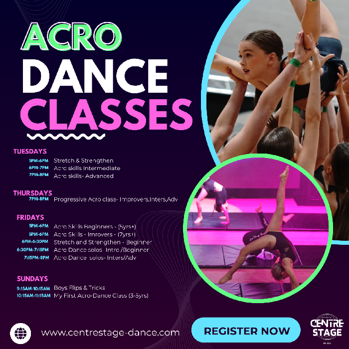 Acro Dance Classes :: Centrestageglossop